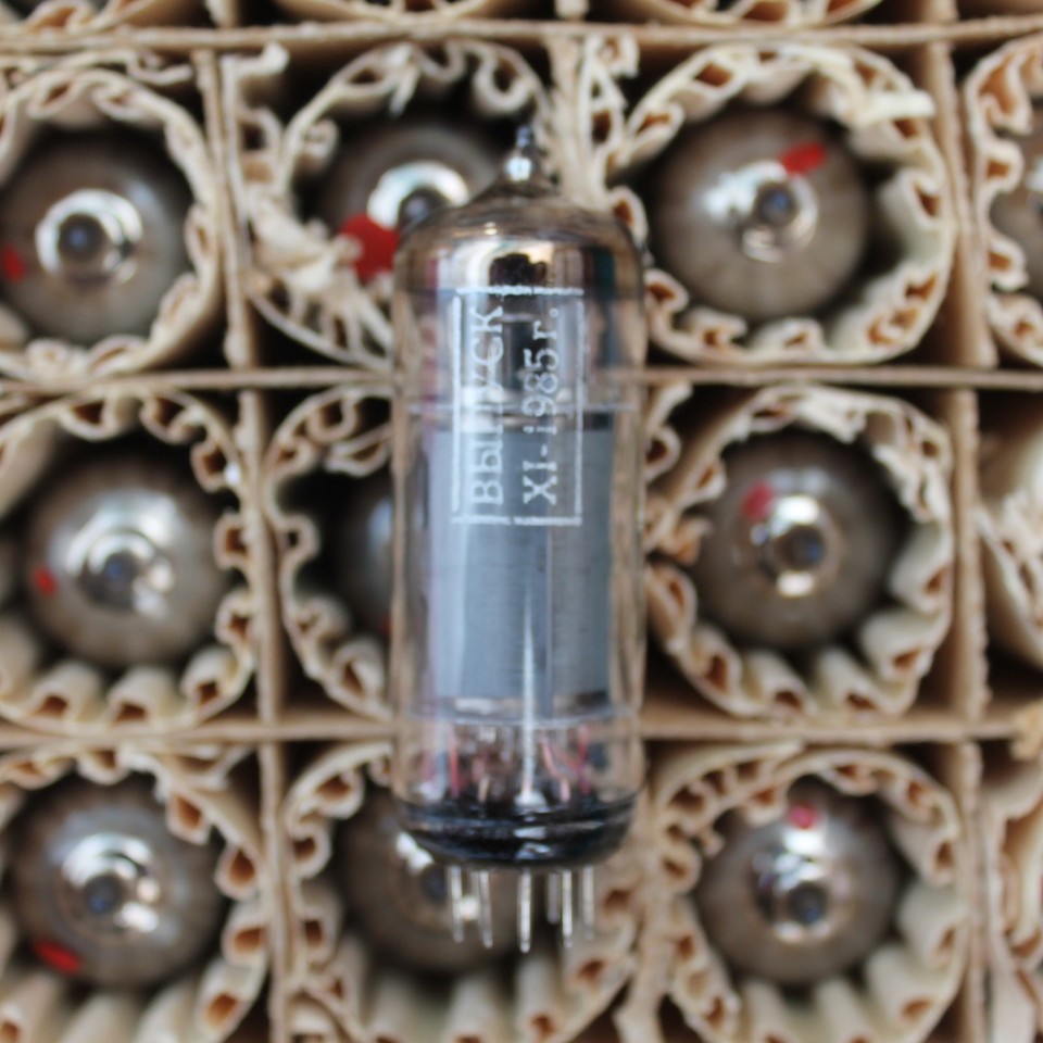 6P1P-EV (6П1П-ЕВ) 6P1 Pentode Tubes ~ 6AQ5, EL90, 6V6 Same Date ...