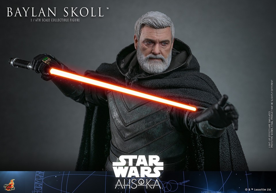Star Wars Ray Stevenson Baylan Skoll 1/6 Action Figure Sideshow Hot ...