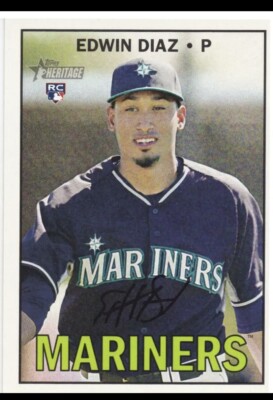 Lot of 100 2016 Topps Edwin Diaz Heritage High #559 Rookie Card RC | eBay