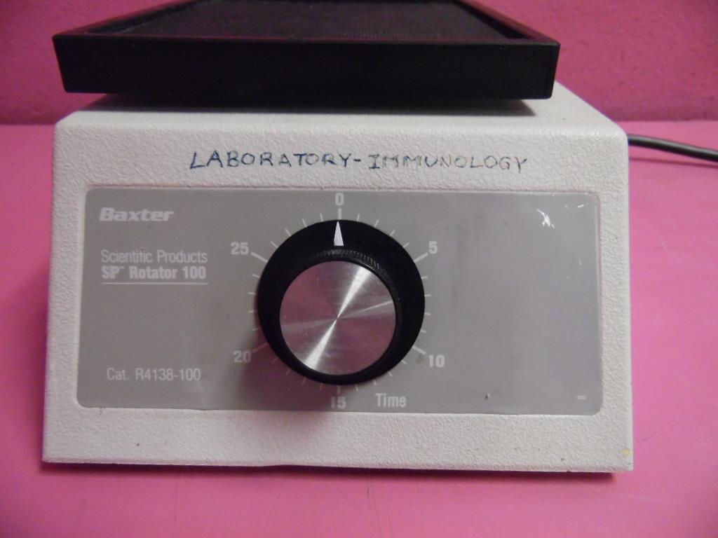 Baxter Scientific R4138-100 S/P Orbital Rotator Platform Mixer Stirrer ...