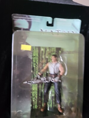 The Matrix Movie TANK FIGURE FOR COLLECTORS RARE MARCUS CHONG WARNER ...