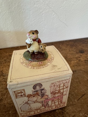 Wee Forest Folk M-100 Mousey’s Cone Summer Time Fun Mouse Eating Ice ...