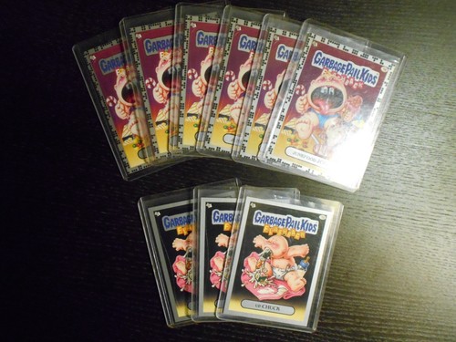 2011 GARBAGE PAIL KIDS Flashback Series 2 & 3 SILVER Set 1As + 1Bs (LOT ...