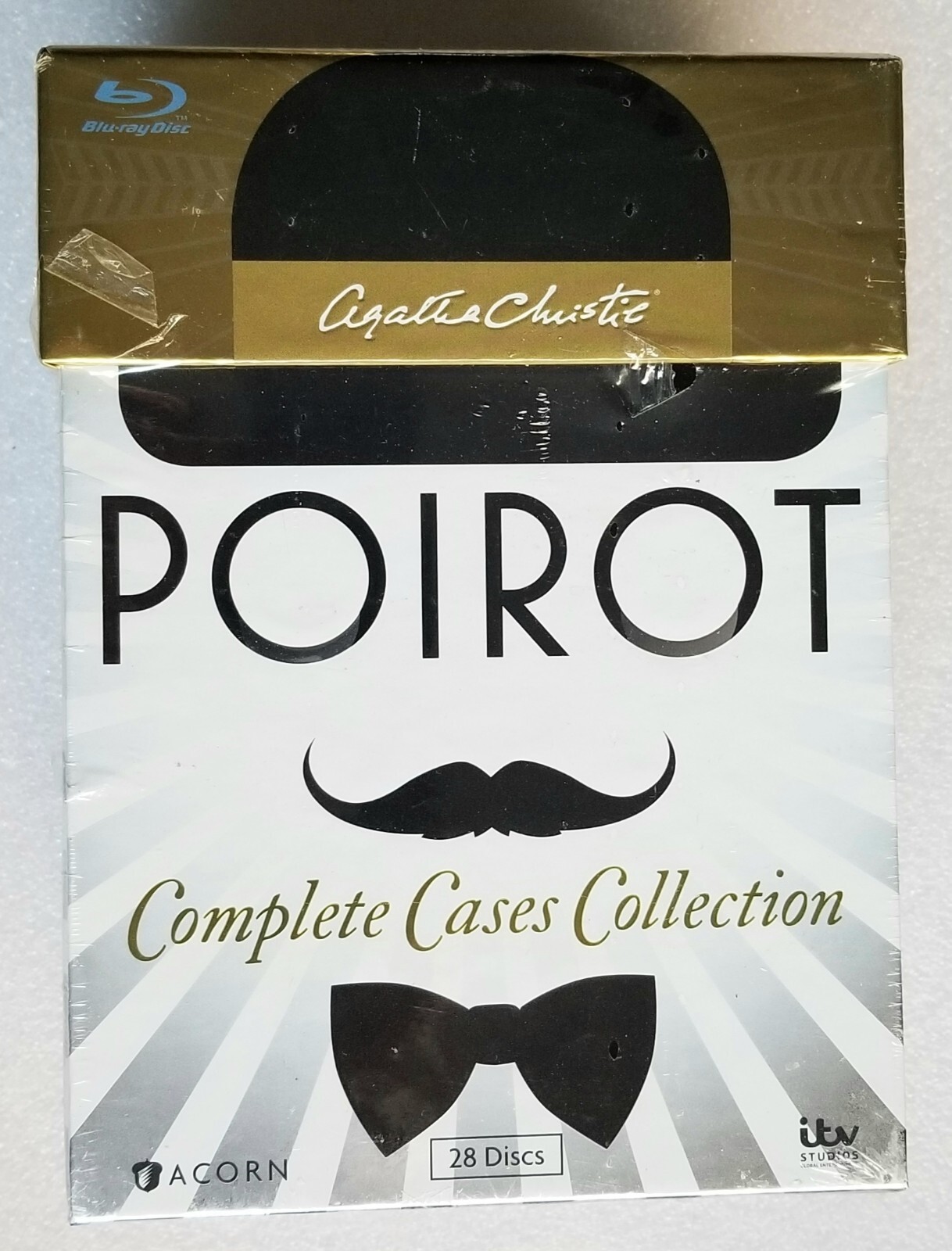 Agatha Christies Poirot: Complete Cases Collection (Blu-ray Disc, 2014 ...