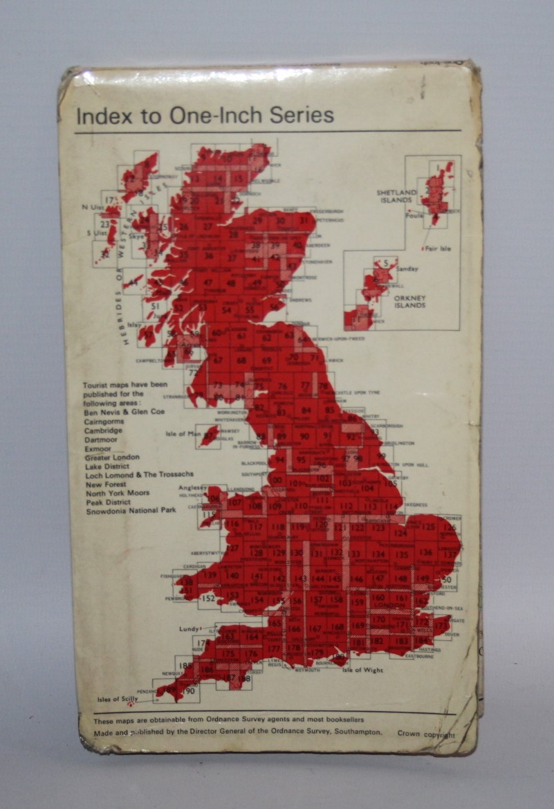 Ordnance Survey - One Inch Map - Brighton - Sheet 182 - 1970 | eBay UK
