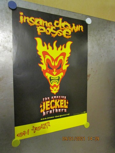 INSANE CLOWN POSSE The Amazing Jeckel Brothers Promo/Tour Poster Island ...