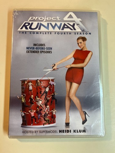 Project Runway Complete Fourth Season 4 DVD, Bravo TV Series, Heidi ...