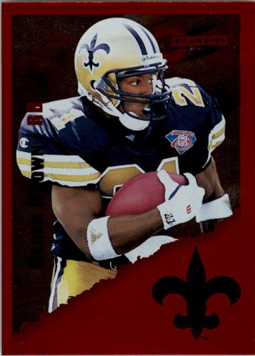 1995 Score Red Siege New Orleans Saints Football Card #202 Derek Brown ...
