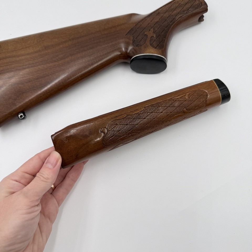 Remington 760 Pump Gamemaster BDL Stock Forend Walnut Basket Weave ...