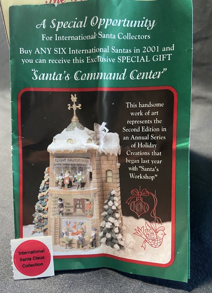 The International Santa Claus Collection Irish Father Christmas Ireland ...