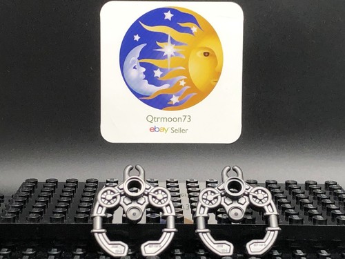 HERO Factory LEGO Brand Weapon Handcuff (98562) Pearl Dark Gray x2 | eBay