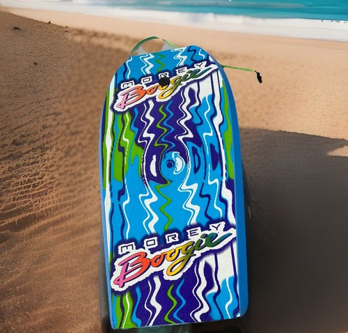 Morey Boogie Board Bodyboard VTG 90’S 1992 Full Graphic Logo Ripple ...