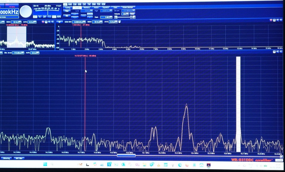 WiNRADiO WR-G31DDC Excalibur SDR Professional HF Receiver 0-50MHz ...