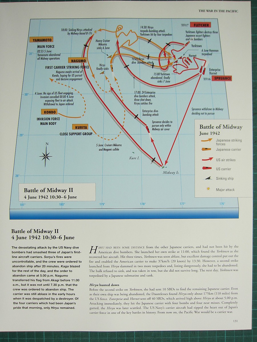 Battle Of Midway Map Pacific Battles Pearl Harbor National Memorial