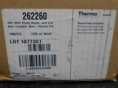 BRAND NEW THERMO SCIENTIFIC 262260 120µL 348 WELL PLATE WITHOUT LID ...