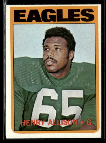 1972 Topps #73 Henry Allison VG | eBay