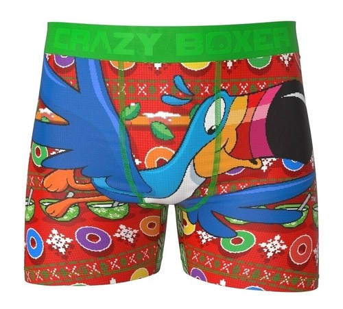 CRAZY BOXER Kellogg's Froot Loops Ugly Sweater Sam Boxer Briefs Men's ...