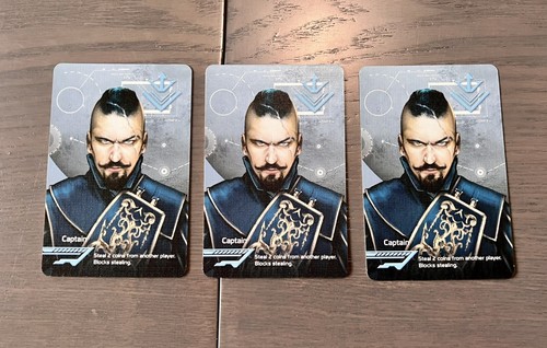 Coup | The Dystopian Universe | Captain Character Card X3 | Official ...