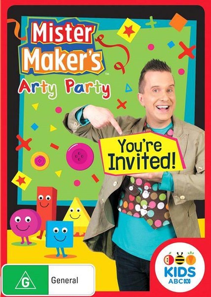 Mister Maker's Arty Party-You're Invited (DVD, 2015) for sale online | eBay