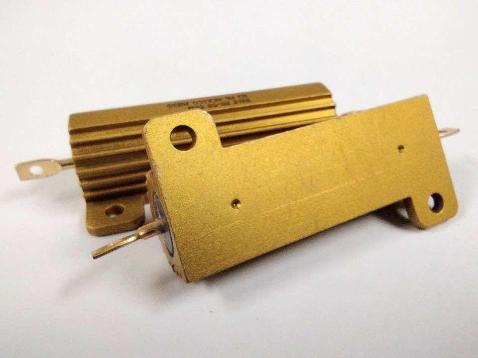 DALE RH0501R000F RH-50 WIREWOUND RESISTOR 50 WATT 1 OHM 1% (2-PACK) | eBay