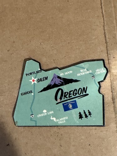 State of Oregon Magnetic Puzzle Piece Replacement Play N Learn | eBay