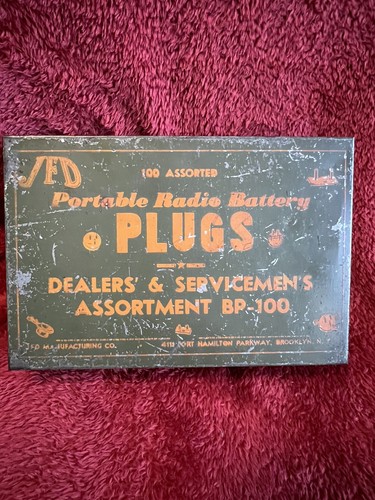 JFD PORTABLE RADIO BATTERY PLUGS DEALERS & SERVICEMEN’S ASSTORTMENT BP ...