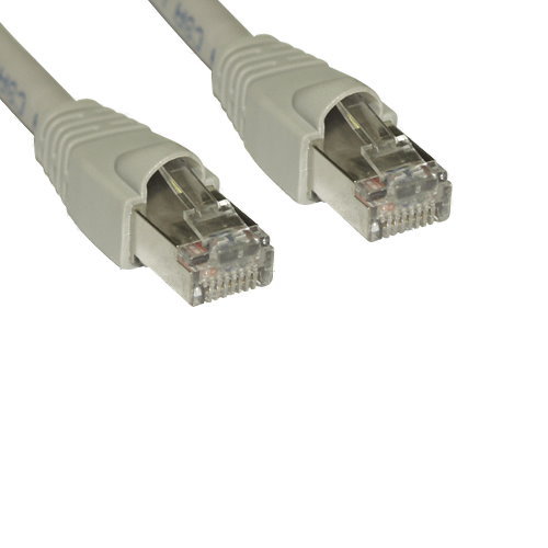 100' Ft CAT6 STP Shielded Patch Cable 550MHz 24AWG Ethernet Network ...