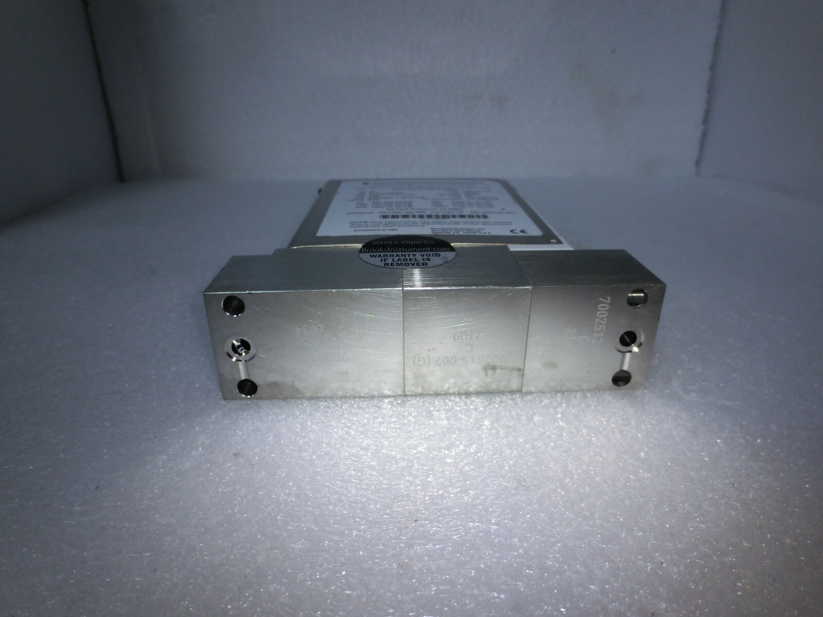 Brooks GF125CXXC-SH467.2L-CXVOE0-1181AX-000 Flow Control,LAM 797-250482 ...