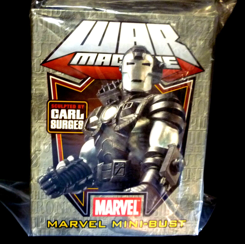 War Machine Bust Statue Factory Sealed 2005 Iron Man Bowen Marvel ...