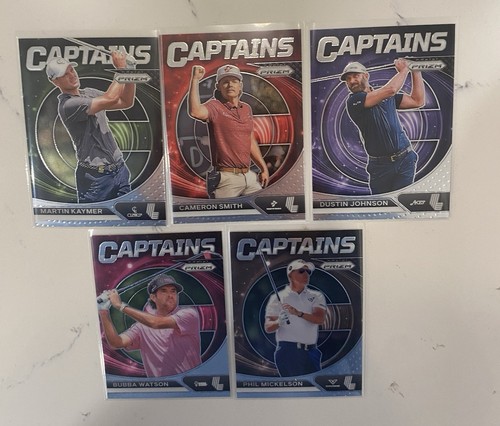 2024 Prizm Liv Golf Insert Lot (10 Cards) Captains & Teams Inc Set ...