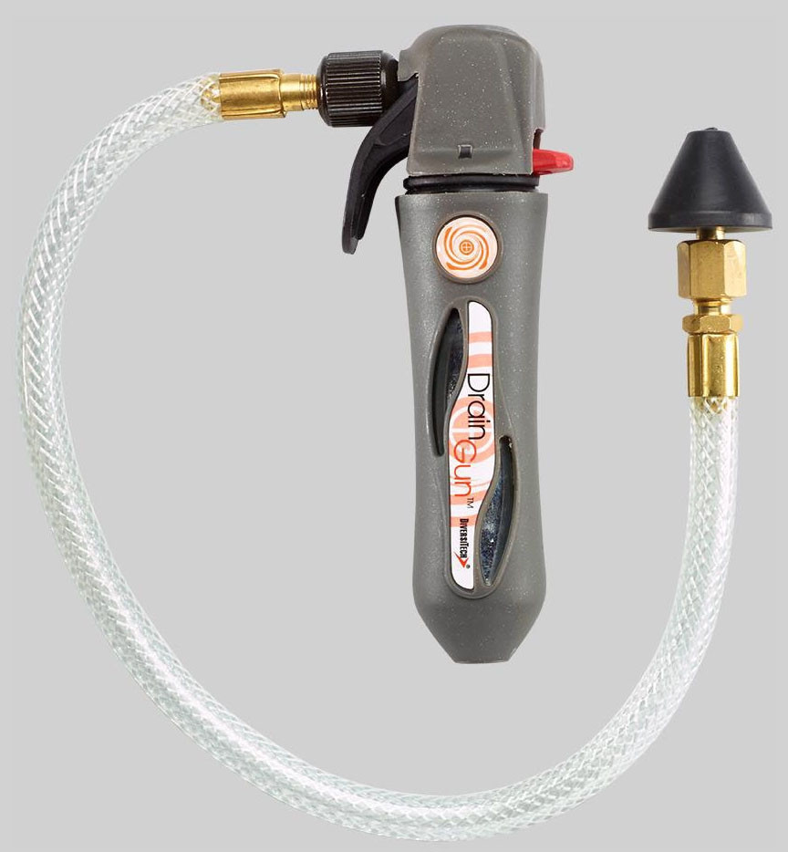 Diversitech GG-1 Drain Gun Portable CO2 Drain Cleaning Tool | eBay