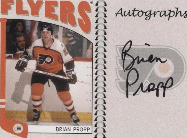 2004-05 In the Game Franchises US East Edition - Autographs Brian Propp ...