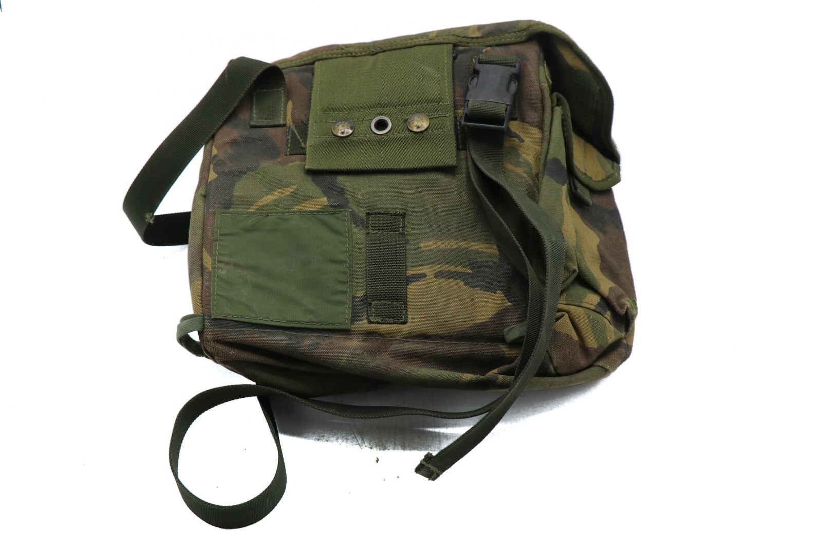 British Military DPM Camo Haversack Gas Mask Shoulder Dispatch Bag ...