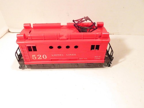 LIONEL POST-WAR TRAINS - 520 BOXCAB WITH ORIGINAL PANTOGRAPH- EXC. - H1 ...