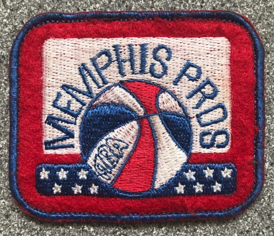 1971-72 MEMPHIS PROS ABA BASKETBALL HARDWOOD CLASSICS 2 7/8" TEAM PATCH ...
