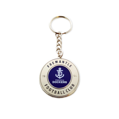 AFL Round Key Ring - Fremantle Dockers - Keyring - Aussie Rules - TROFE ...