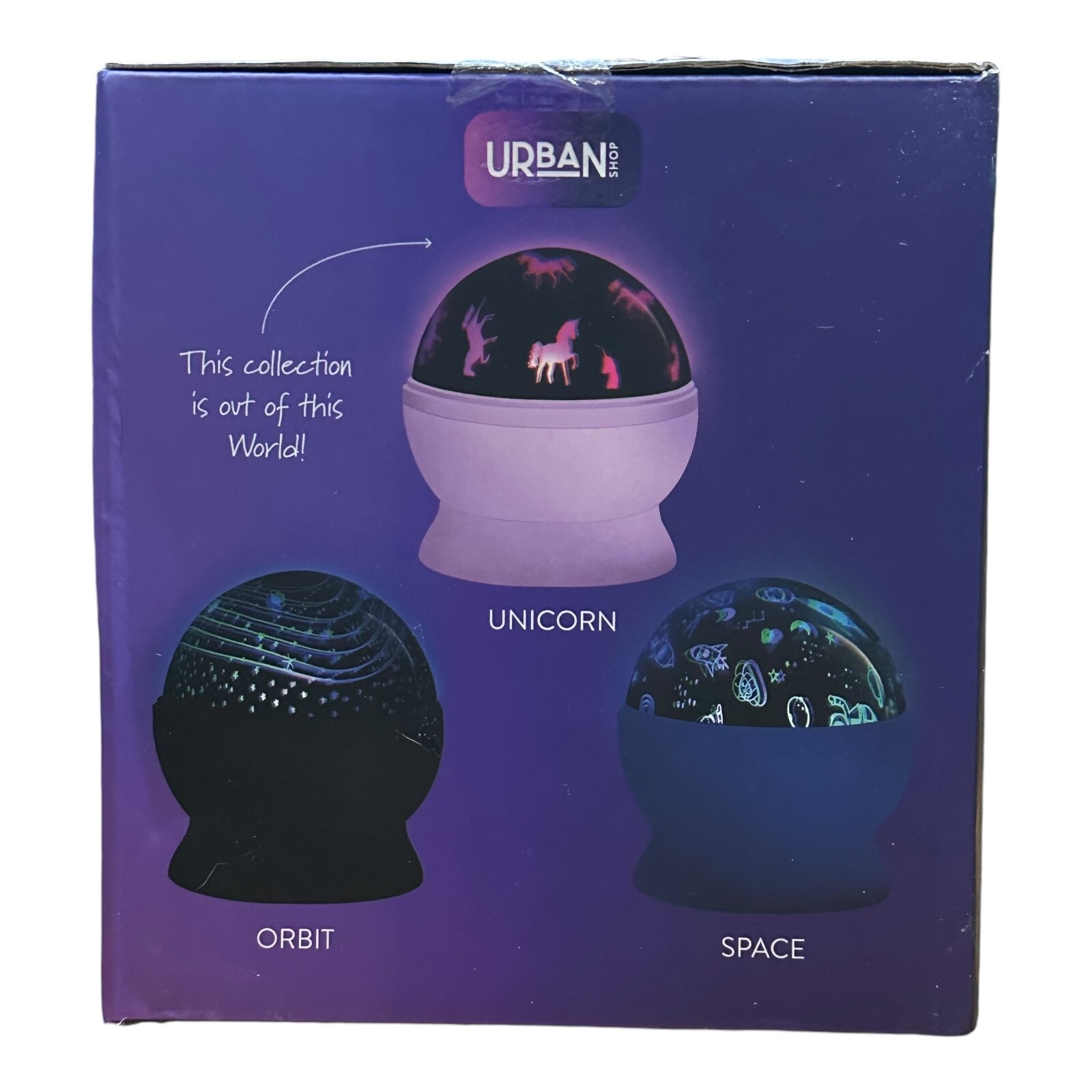 LED Projector Unicorn Ceiling Wall Night Light Dream Rotating ...