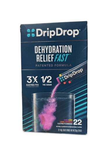 22 packets DripDrop Dehydration Relief Fast Bold Variety Exp 10/27 FAST ...