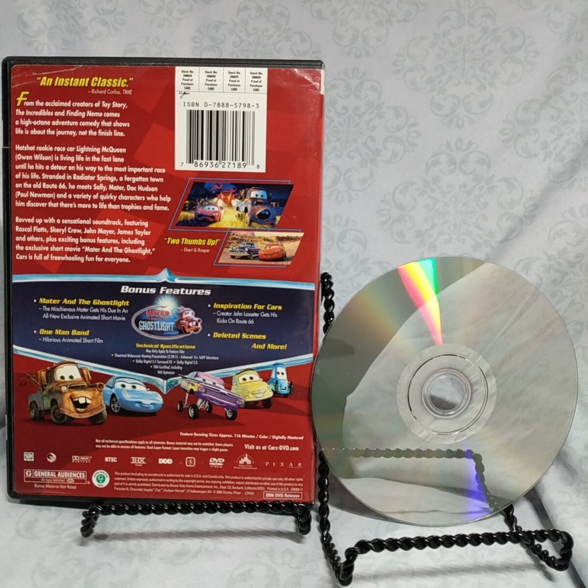Disney Cars Widescreen (DVD, 2006) 786936271898 | eBay