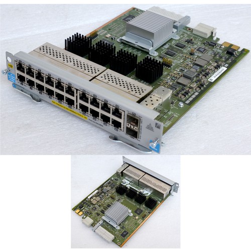 HP ARUBA Gig-T/SFP+ v2 zl Mod J9536A 5188-3775 20-PORT Gig-T PoE+ 10GbE ...