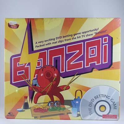 BANZAI DVD GAME FROM FUN JAPANESE STYLE TV SHOW NEW sealed box | eBay