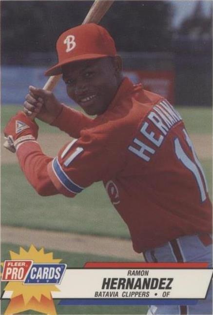 1993 Fleer ProCards Minor League - Ramon Hernandez #3157 (RC) for sale ...
