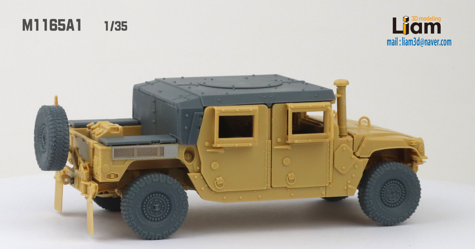 1/35 scale M1165A1 Conversion Kit model 3d printed kit | eBay