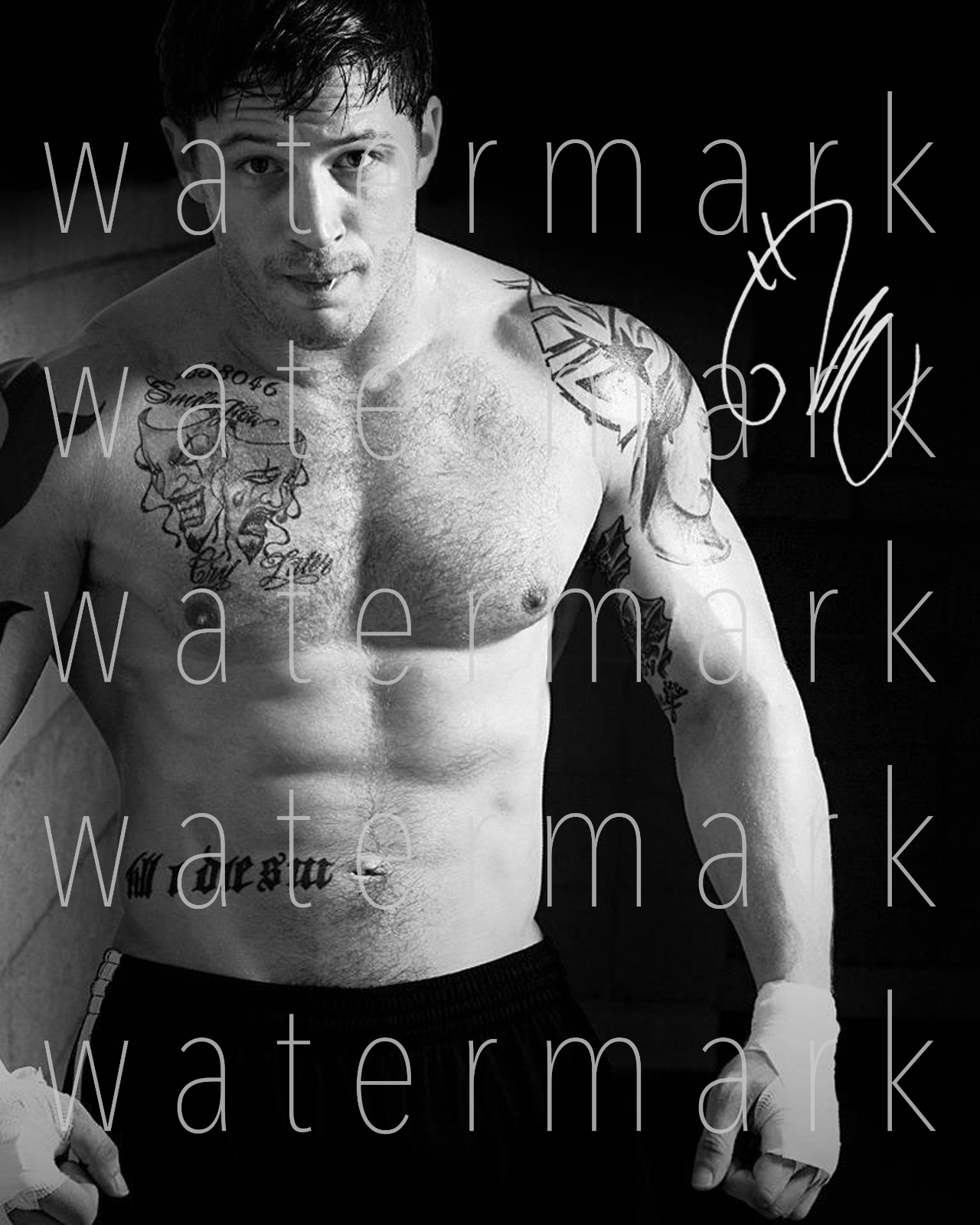 Warrior Tom Hardy signed 8x10 inch print photo picture poster art ...