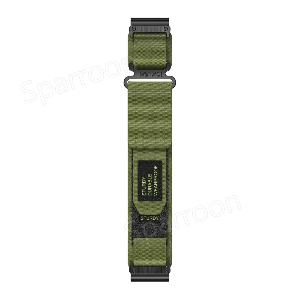 Quickfit Nylon Watch Band Strap For Garmin Fenix E 8 7 6 7X 6X 5X/EPIX ...