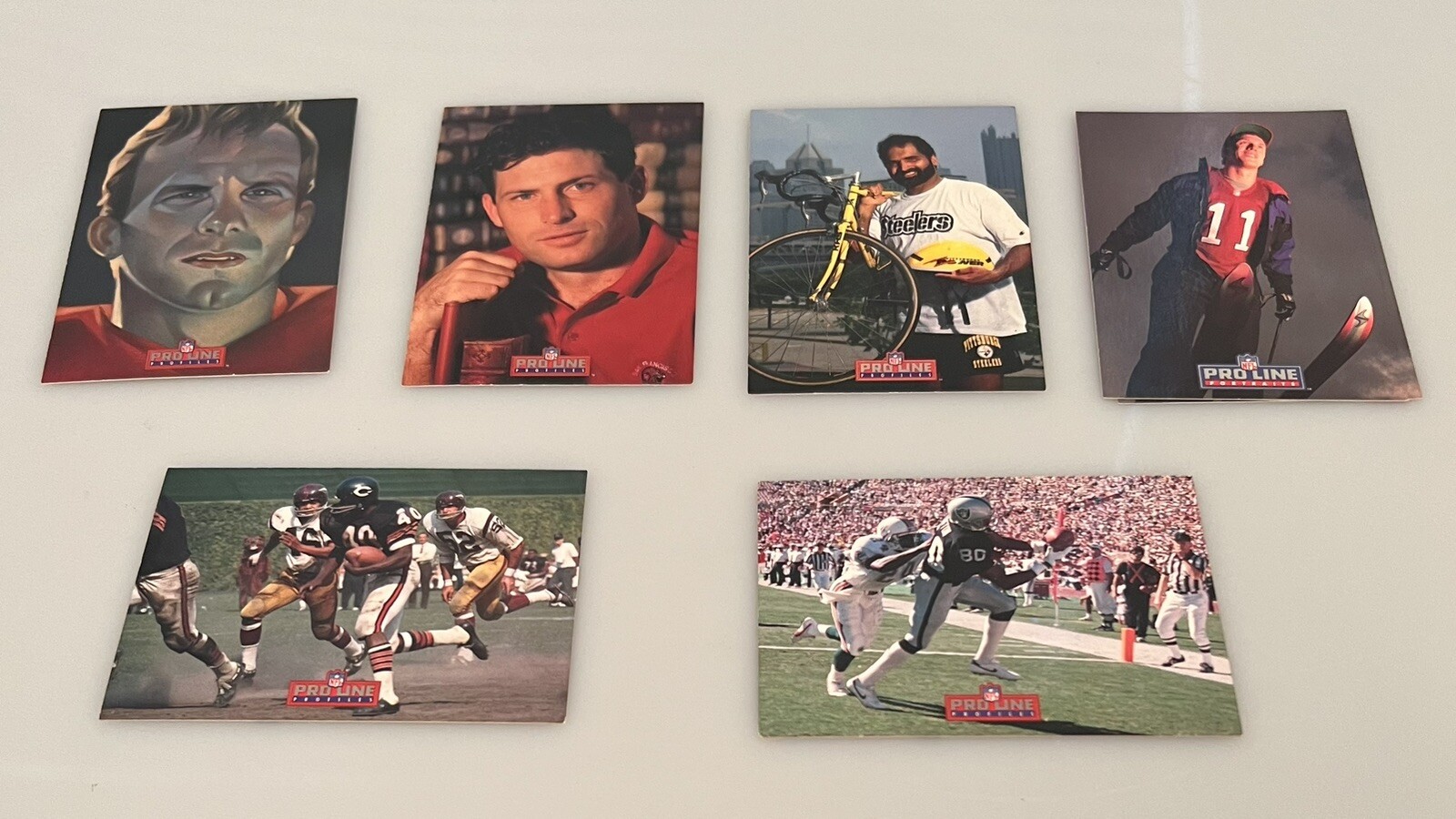 Lot Of 6 1993 NFL Proline Profiles Football Cards | eBay