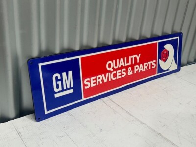 HOLDEN SERVICE & PARTS HEAVY DUTY SIGN 800 X 200 | eBay Australia