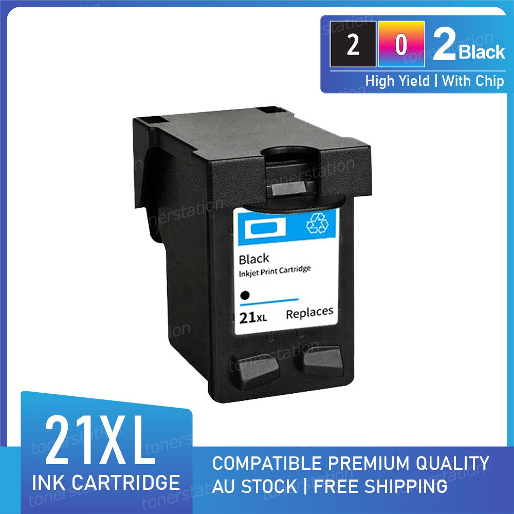 2 x black Ink for HP F2100 F2275 F4185 PSC1410 PSC 1410 printer ...