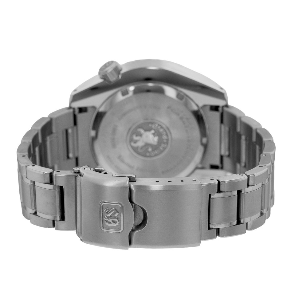 Grand Seiko Sport Collection SLGA001 46mm Blue Titanium Diver Mens ...