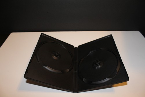 Standard Black DVD 2-disc Replacement Cases 14 mm - Lot of 20 cases | eBay